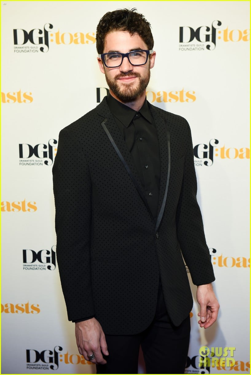 Darren Criss & Ben Platt Toast to Stephen Schwartz at 70th Birthday ...