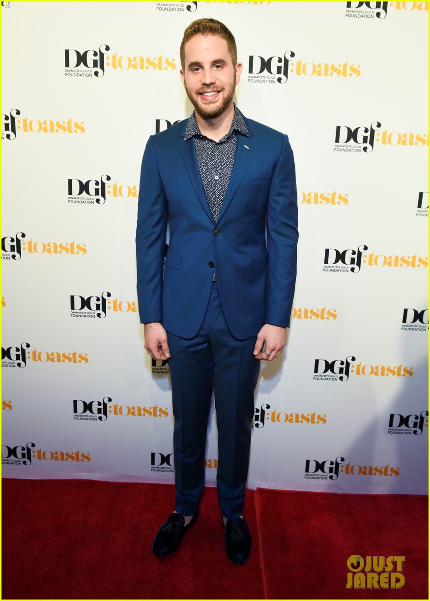Darren Criss & Ben Platt Toast to Stephen Schwartz at 70th Birthday ...