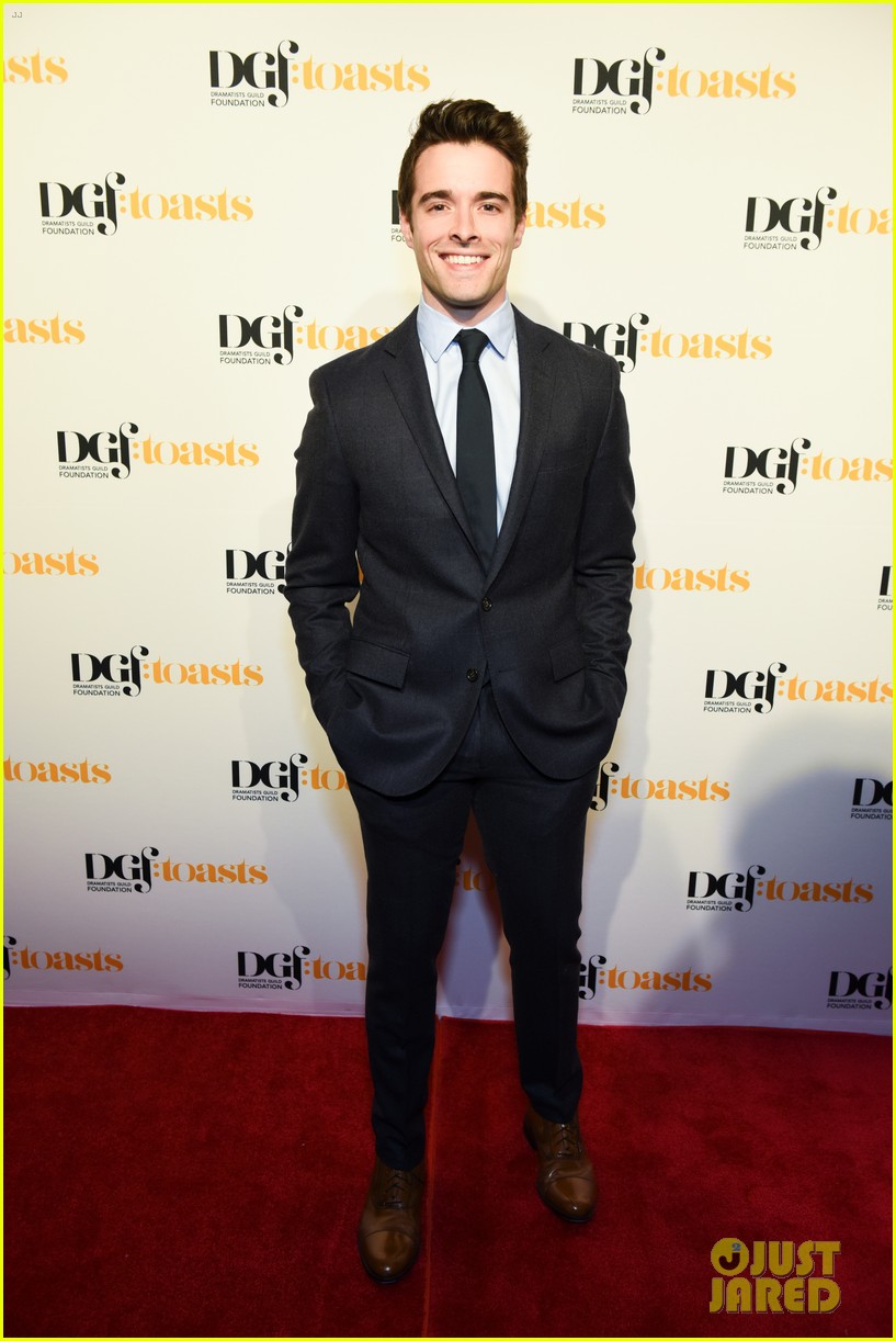 Darren Criss & Ben Platt Toast to Stephen Schwartz at 70th Birthday ...