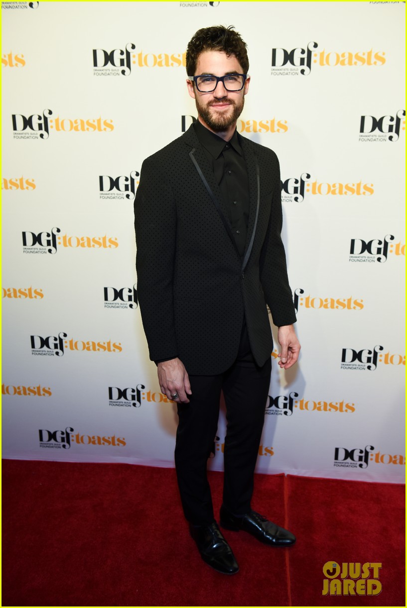 Darren Criss & Ben Platt Toast to Stephen Schwartz at 70th Birthday ...
