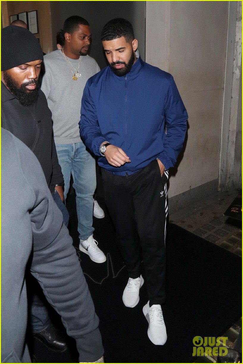 Photo: drake london dinner april 2018 raye 04 | Photo 4063032 | Just Jared