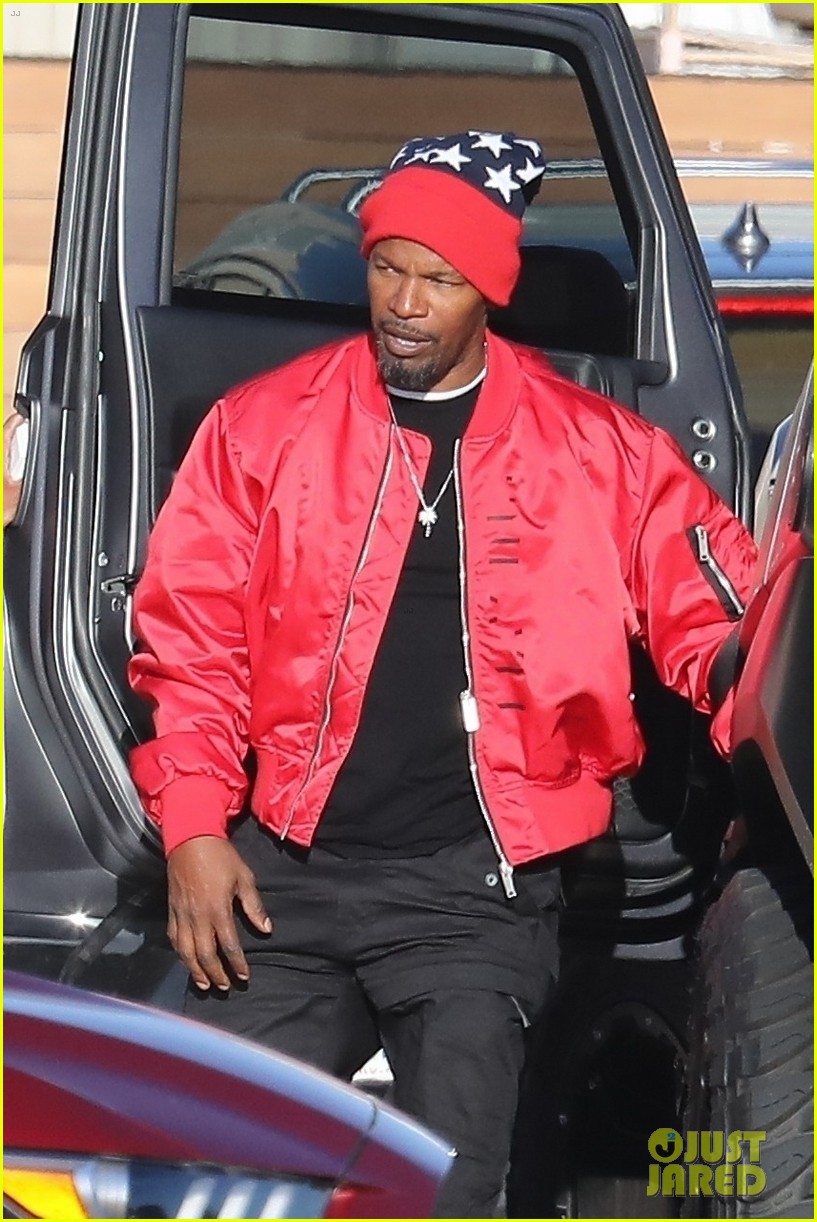 Jamie Foxx Teases Big Announcement While Showing Off His Rezvani Tank ...