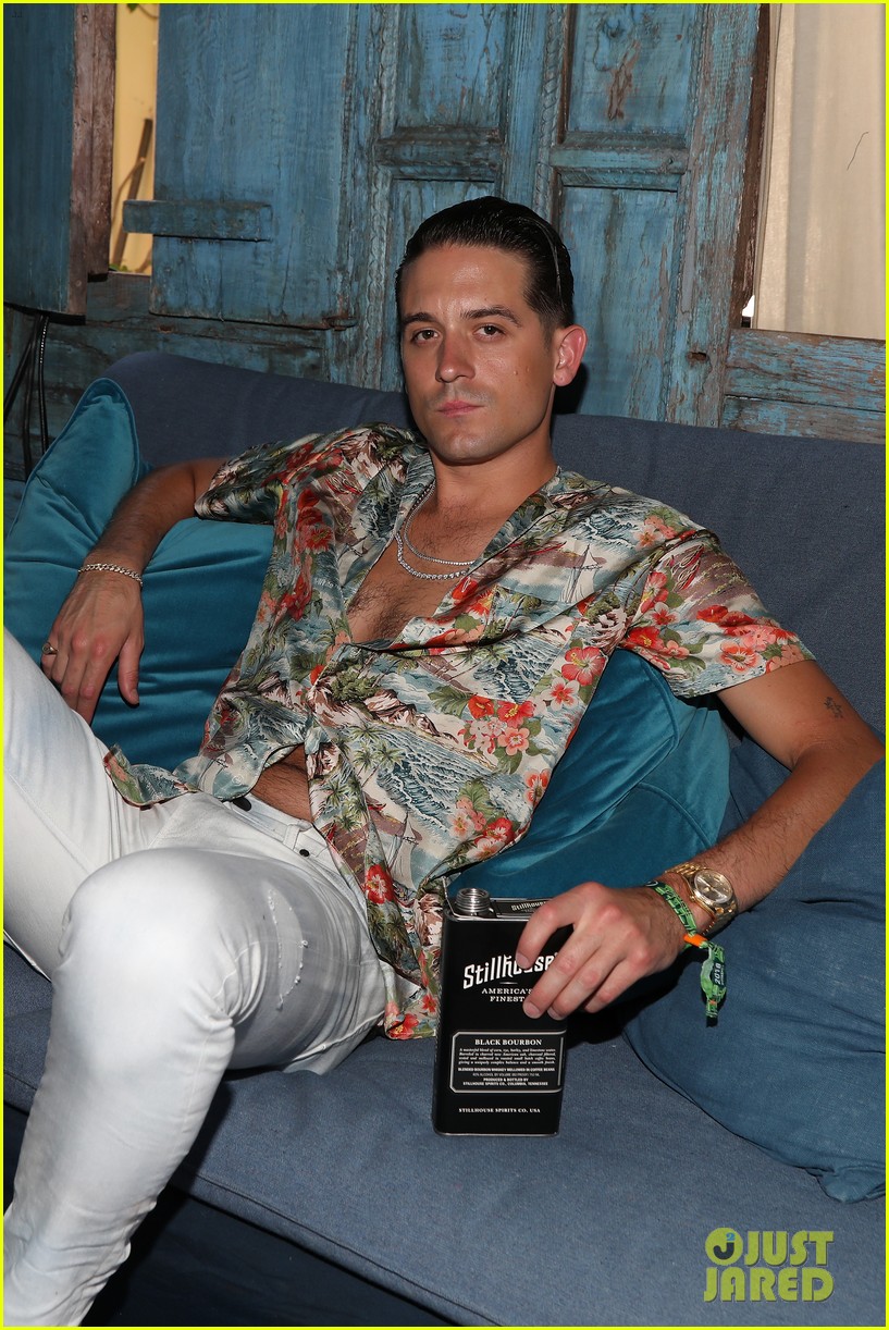 Halsey & G-Eazy Couple Up at Playboy's Coachella Pool Party: Photo ...