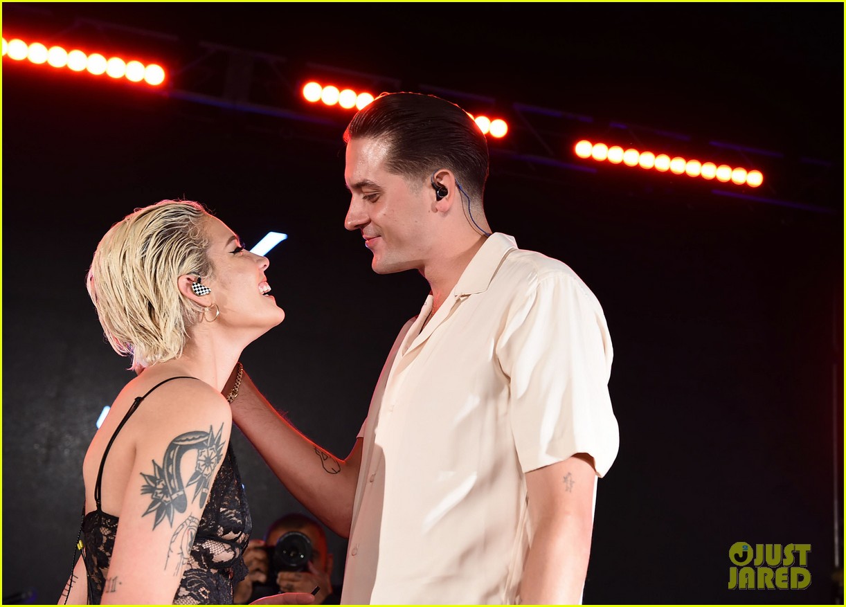 Halsey & G-Eazy Couple Up for YSL Beauty Festival Performance!: Photo ...