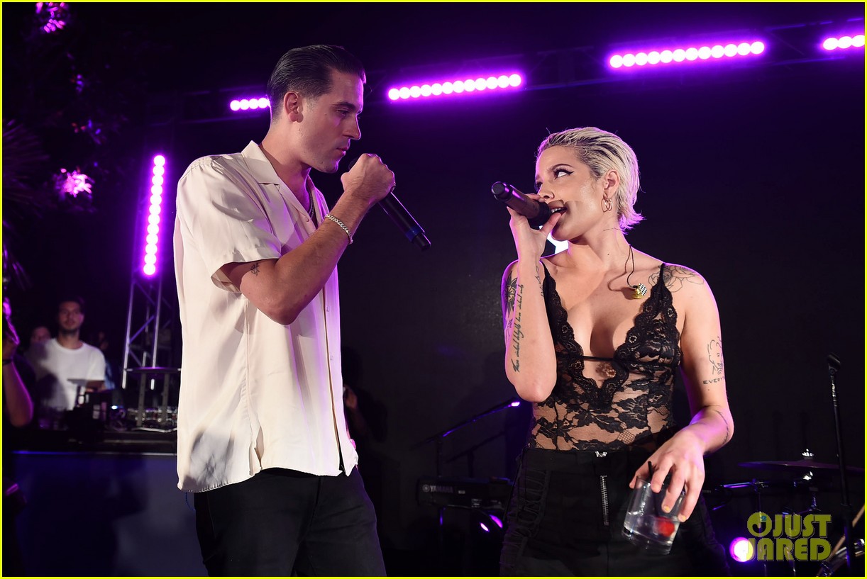 Halsey & G-Eazy Couple Up for YSL Beauty Festival Performance!: Photo ...