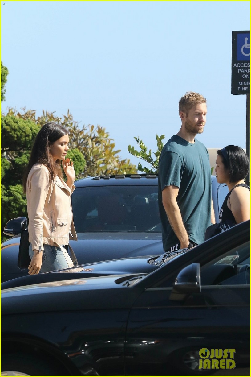 Calvin Harris & On-Again Girlfriend Aarika Wolf Couple Up for Nobu ...