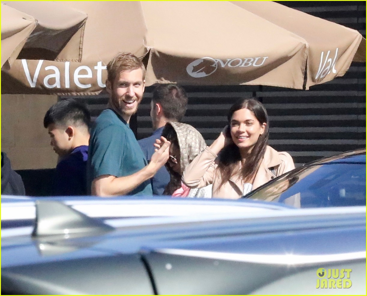 Calvin Harris & On-Again Girlfriend Aarika Wolf Couple Up for Nobu ...