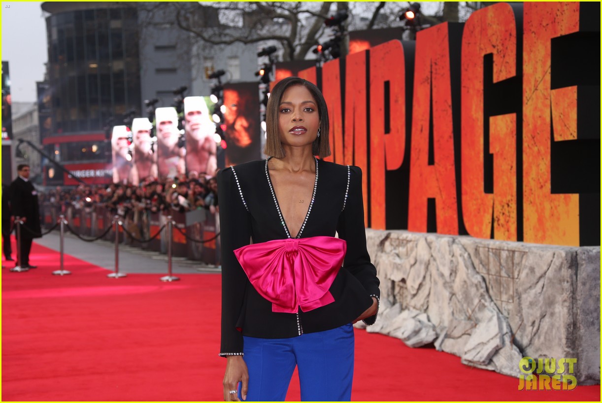 Dwayne Johnson & 'Rampage' Cast Hit London for Big Premiere!: Photo ...