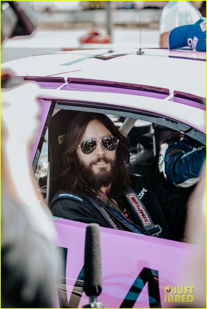 Jared Leto Hits Texas Motor Speedway During Cross-Country Mars Across ...