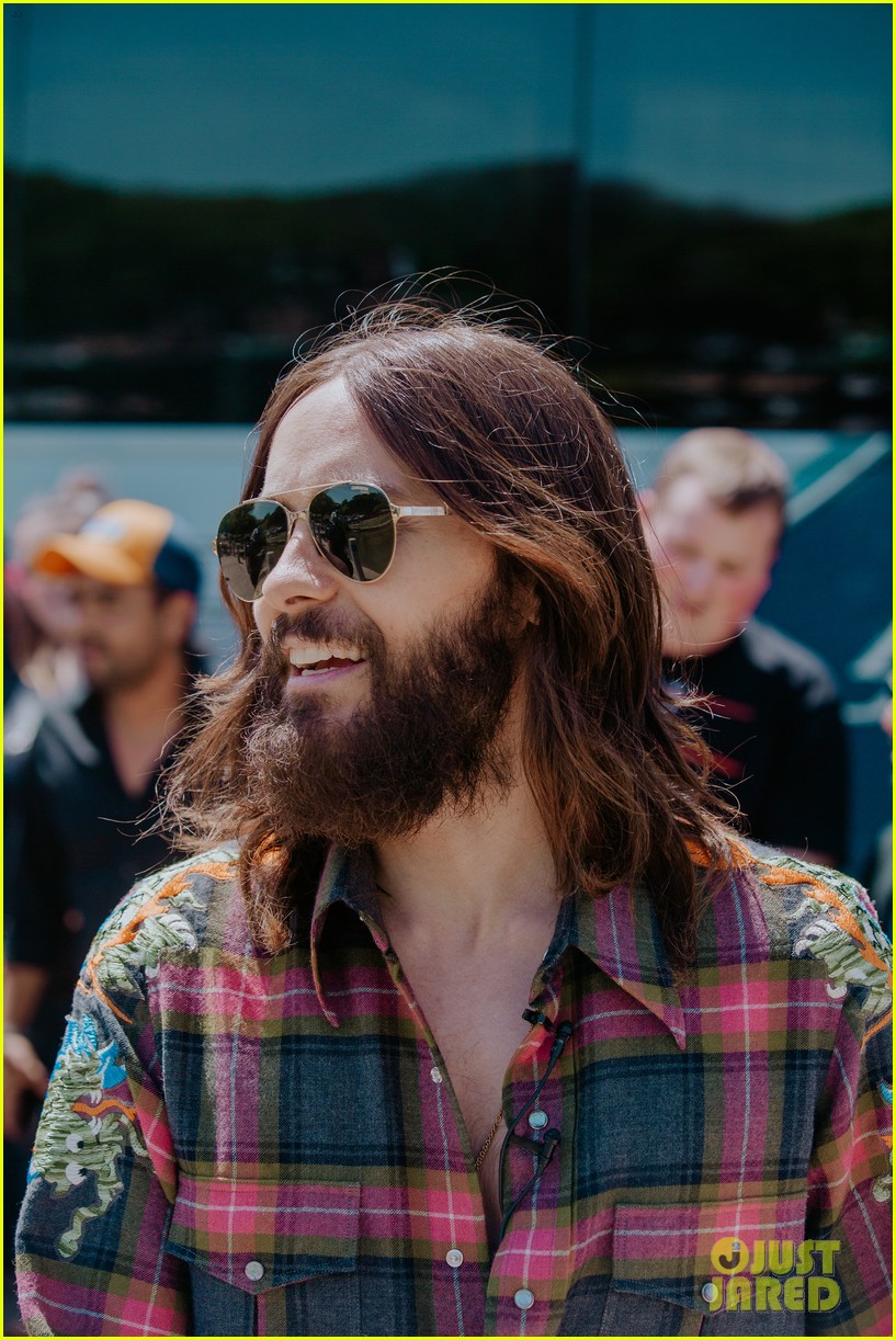 Jared Leto Hits Texas Motor Speedway During Cross-Country Mars Across ...