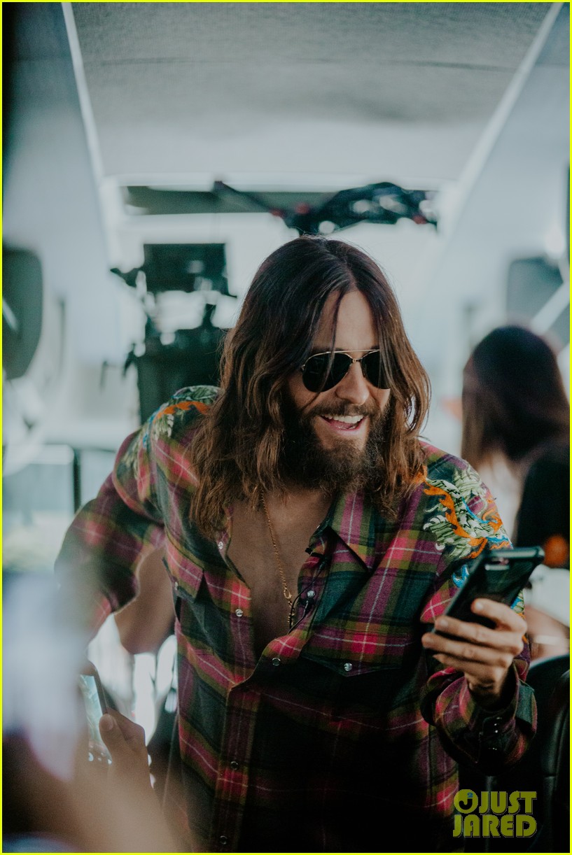 Jared Leto Hits Texas Motor Speedway During Cross-Country Mars Across ...