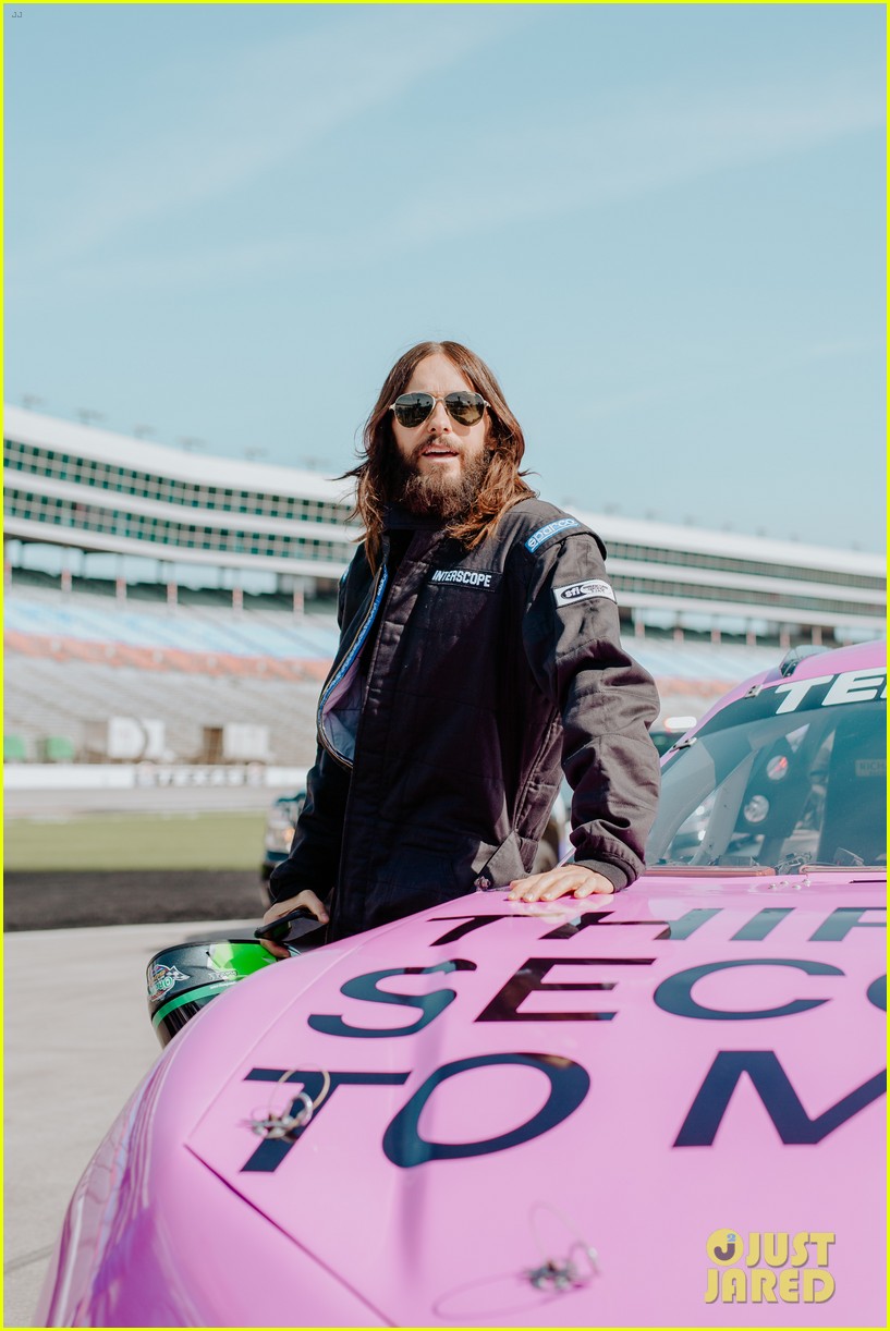 Jared Leto Hits Texas Motor Speedway During Cross-Country Mars Across ...