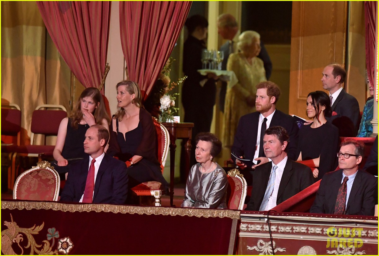 Meghan Markle & Prince Harry Couple Up at Queen Elizabeth's Birthday ...