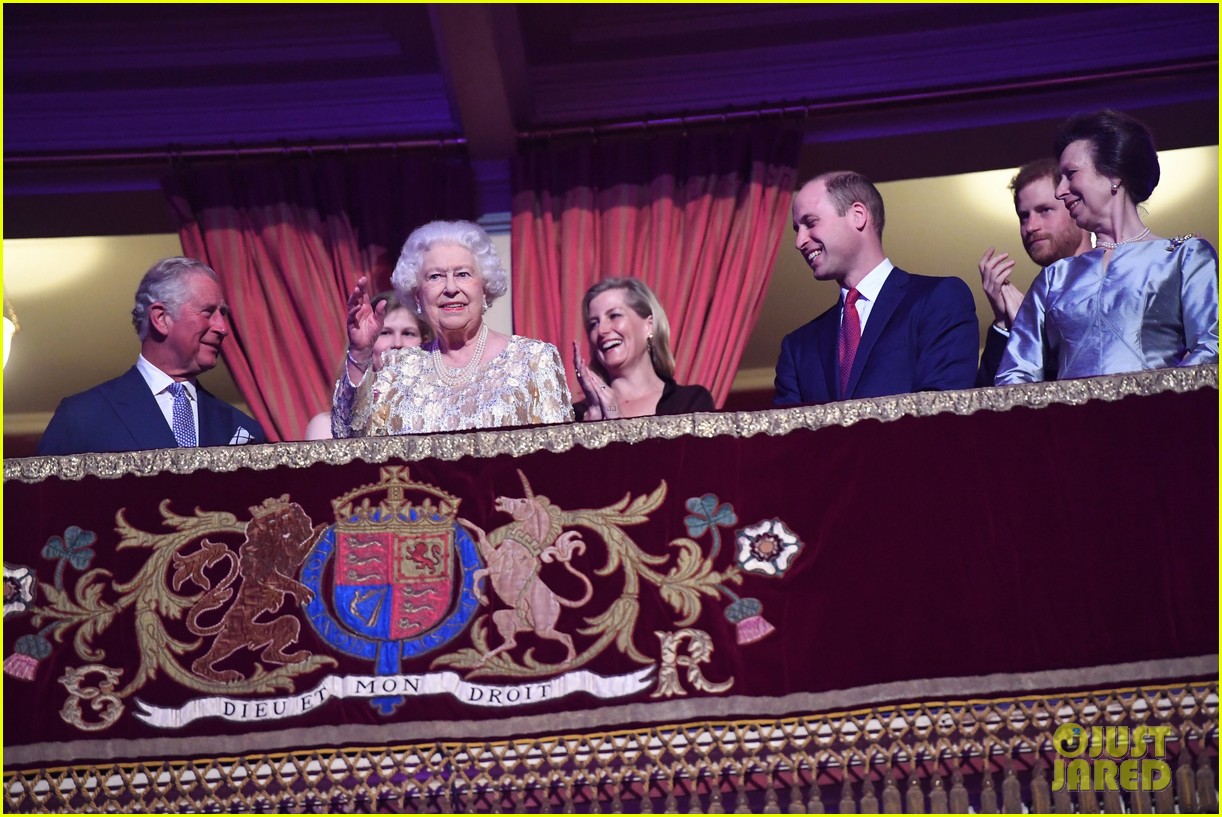 Meghan Markle & Prince Harry Couple Up at Queen Elizabeth's Birthday ...