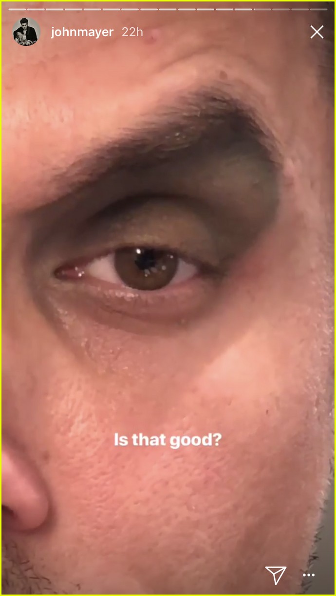 John Mayer Demonstrates How to Do the Perfect Smokey Eye: Photo 4071304 ...