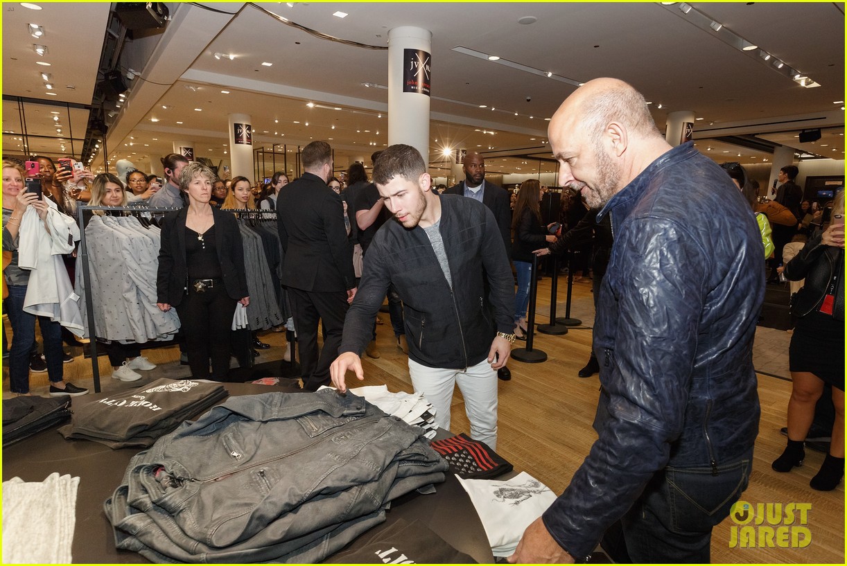 Nick Jonas Celebrates 'John Varvatos' Collection at Nordstrom!: Photo ...
