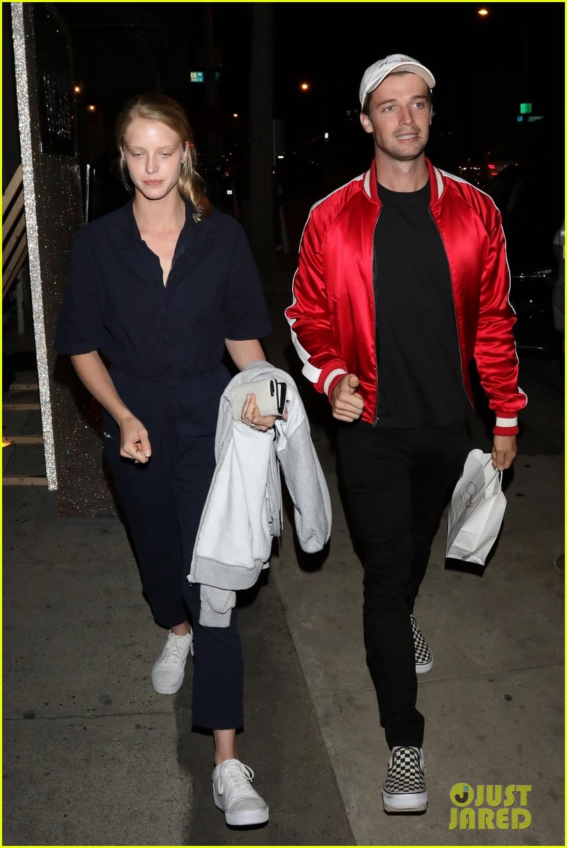Patrick Schwarzenegger & Girlfriend Abby Champion Head to Dinner With ...