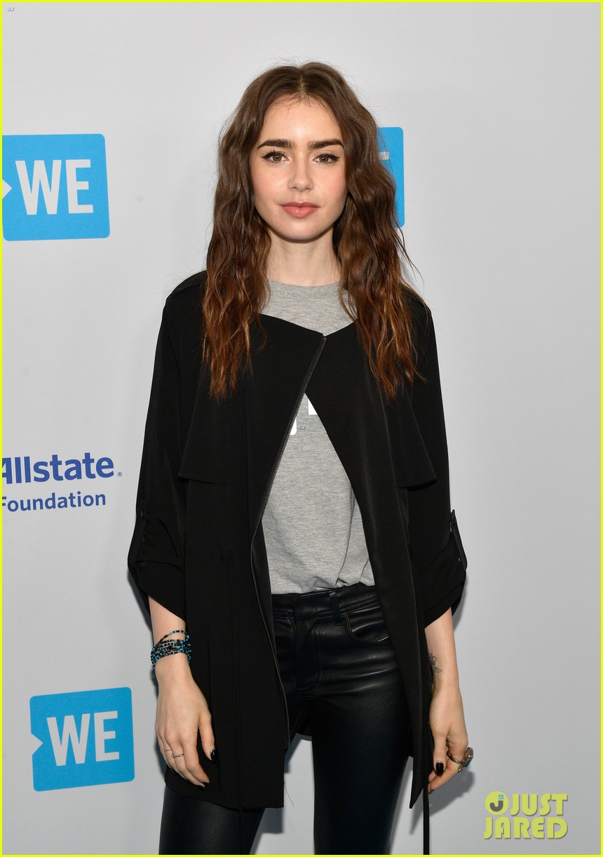 Nicole Richie, Lily Collins & More Hit Blue Carpet for WE Day ...