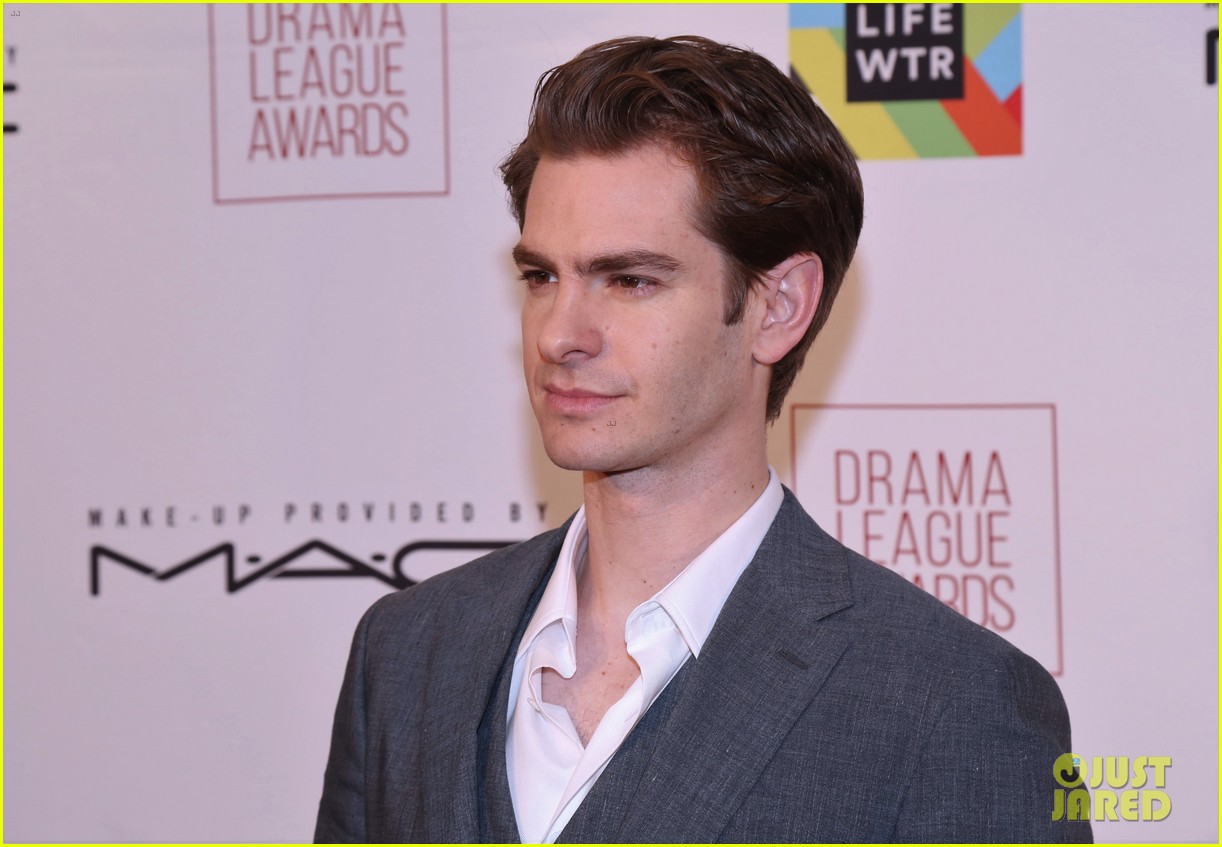 Andrew Garfield & Idina Menzel Step Out For Drama League Awards!: Photo ...