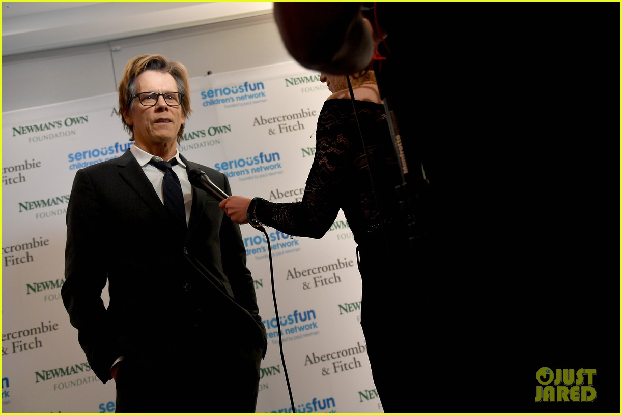 Kevin Bacon & Liam Neeson Help Out a Good Cause at SeriousFun Children ...