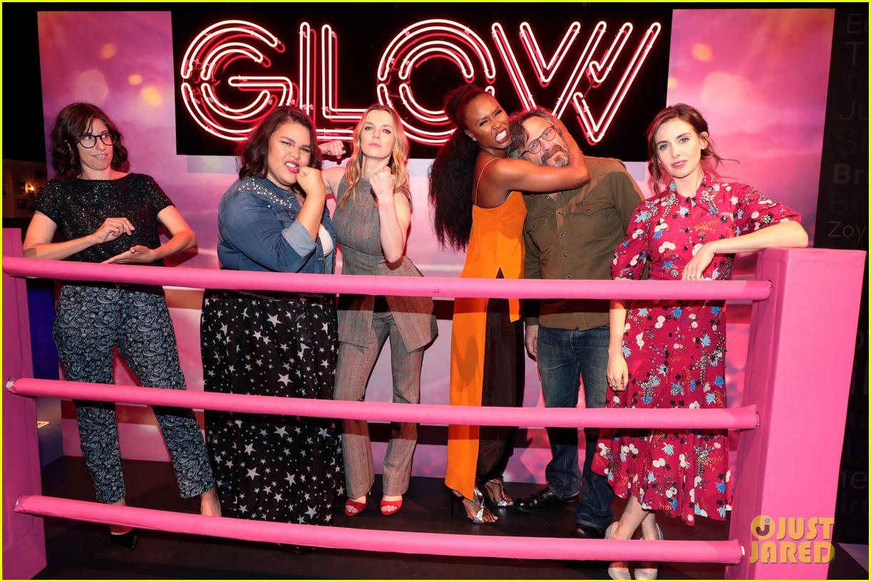 Alison Brie & 'GLOW' Costars Step Out to Promote Season 2!: Photo ...