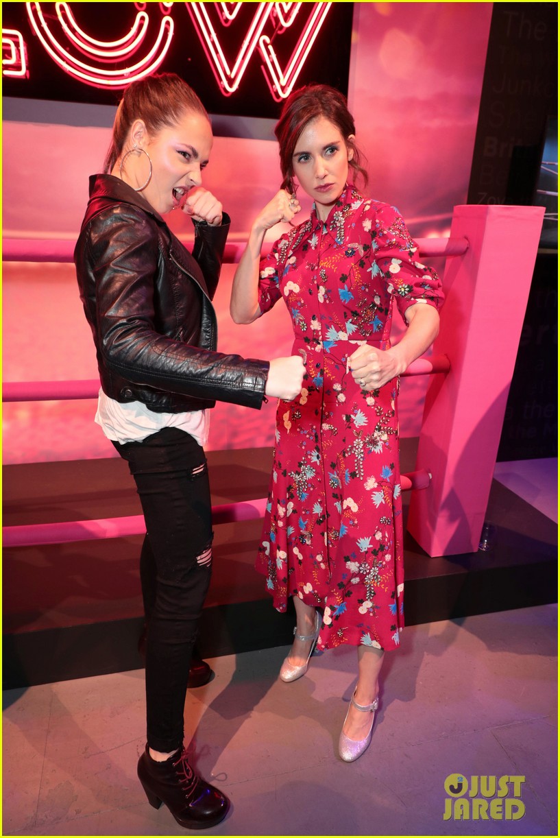 Alison Brie & 'GLOW' Costars Step Out to Promote Season 2!: Photo ...