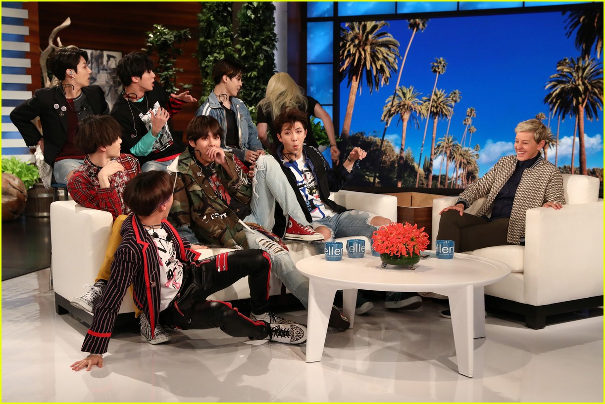 BTS Perform 'Airplane Pt. 2' on 'Ellen' - Watch Now!: Photo 4090914 ...