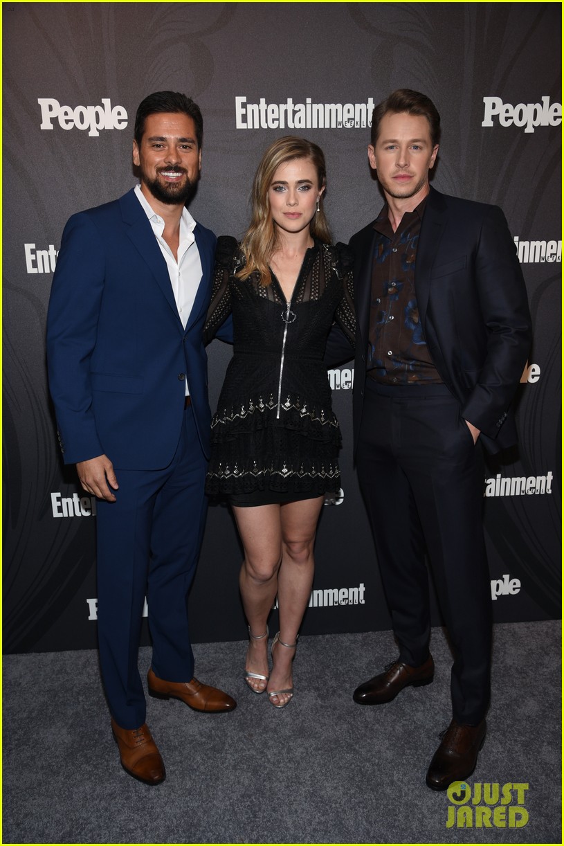 Josh Dallas & Wife Ginnifer Goodwin Couple Up at EW & People's Upfronts ...