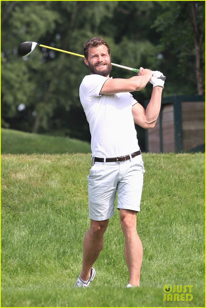 Jamie Dornan Looks So Hot While Golfing in BMW PGA Championship!: Photo ...