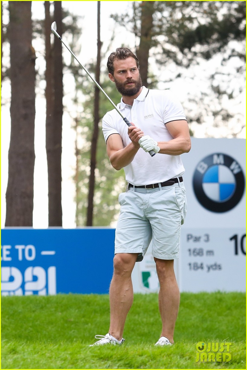 Jamie Dornan Looks So Hot While Golfing in BMW PGA Championship!: Photo ...