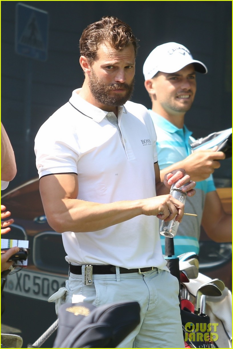 Jamie Dornan Looks So Hot While Golfing in BMW PGA Championship!: Photo ...