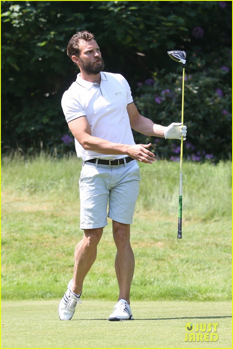 Jamie Dornan Looks So Hot While Golfing in BMW PGA Championship!: Photo ...