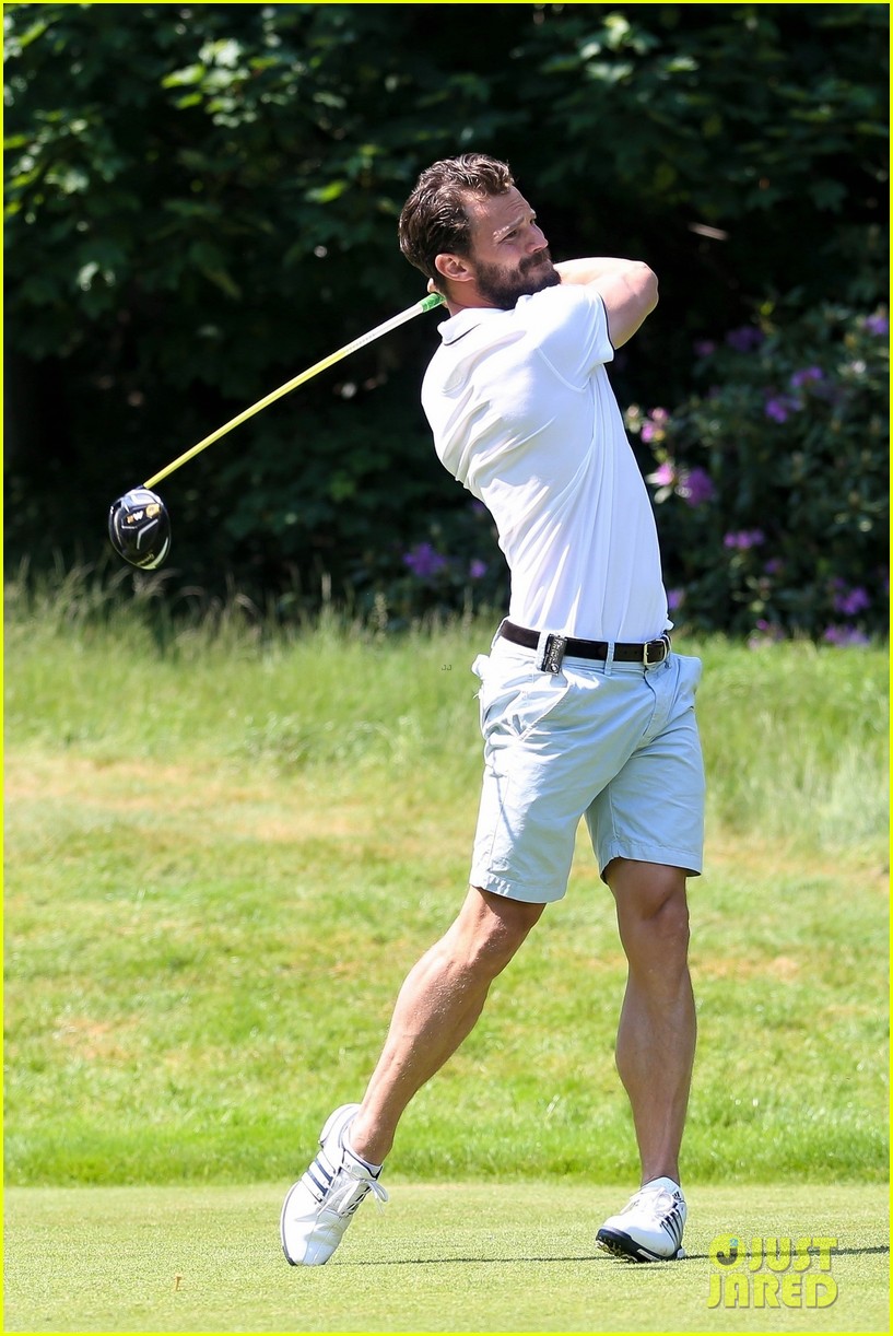 Jamie Dornan Looks So Hot While Golfing in BMW PGA Championship!: Photo ...