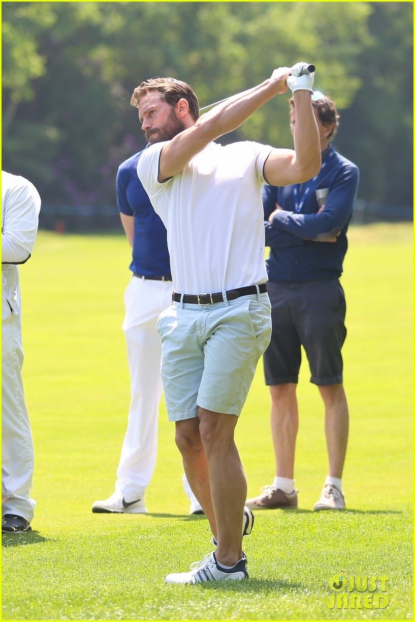 Jamie Dornan Looks So Hot While Golfing in BMW PGA Championship!: Photo ...