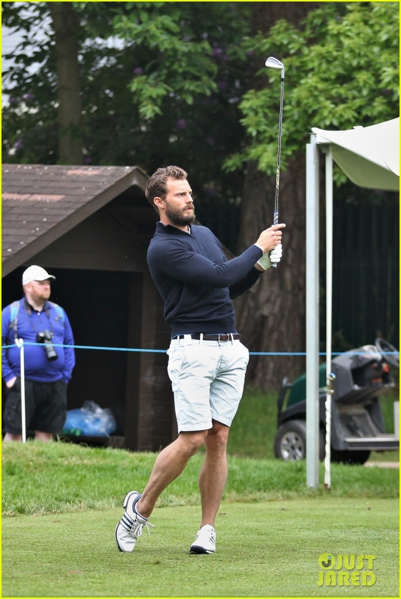 Jamie Dornan Looks So Hot While Golfing in BMW PGA Championship!: Photo ...