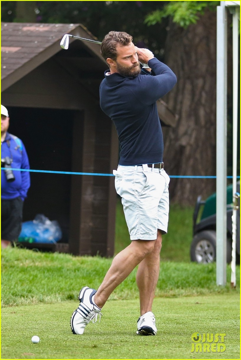 Jamie Dornan Looks So Hot While Golfing in BMW PGA Championship!: Photo ...
