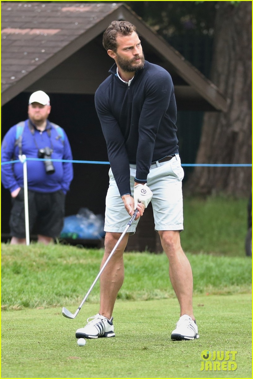 Jamie Dornan Looks So Hot While Golfing in BMW PGA Championship!: Photo ...
