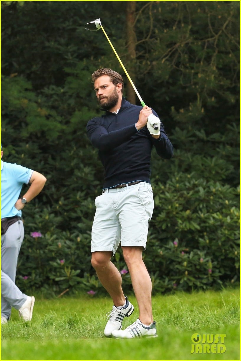 Jamie Dornan Looks So Hot While Golfing in BMW PGA Championship!: Photo ...