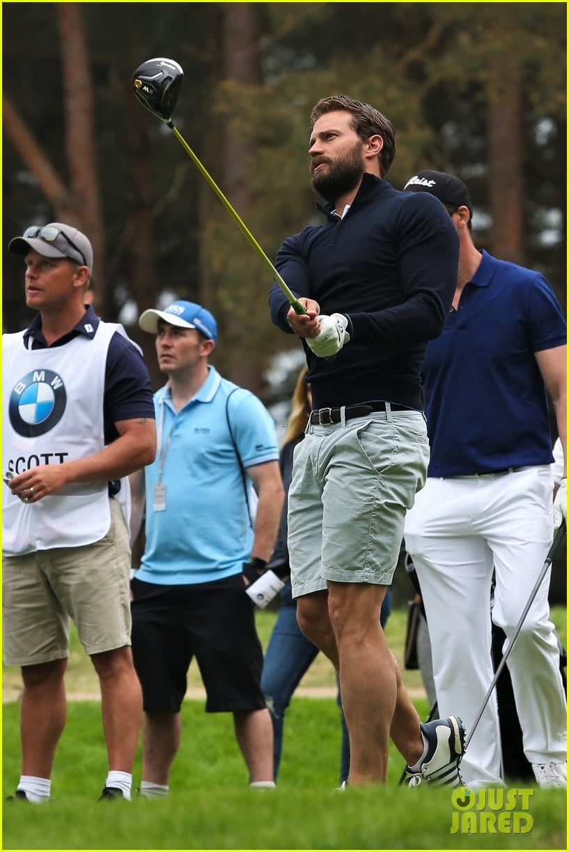Jamie Dornan Looks So Hot While Golfing in BMW PGA Championship!: Photo ...