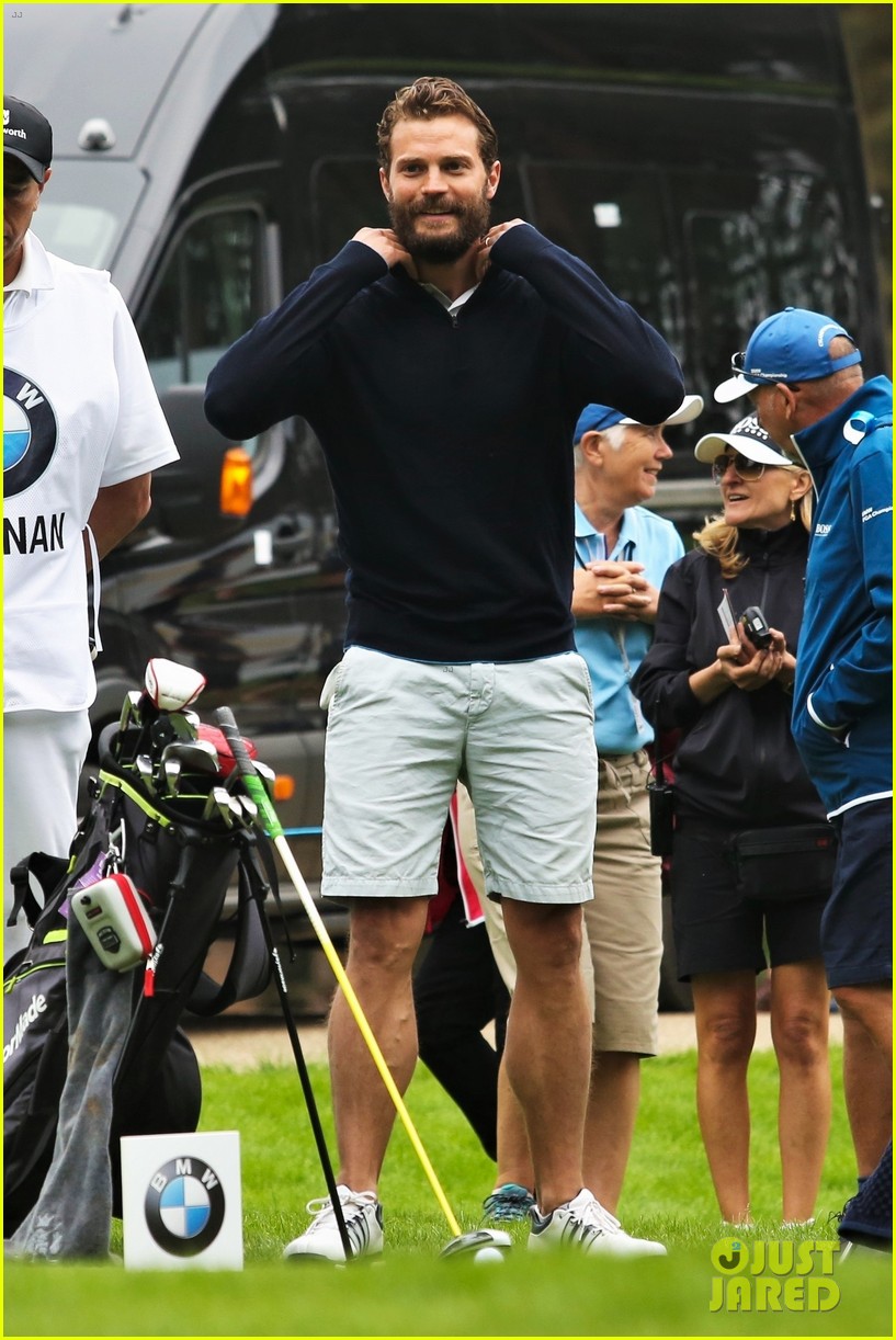 Jamie Dornan Looks So Hot While Golfing in BMW PGA Championship!: Photo ...