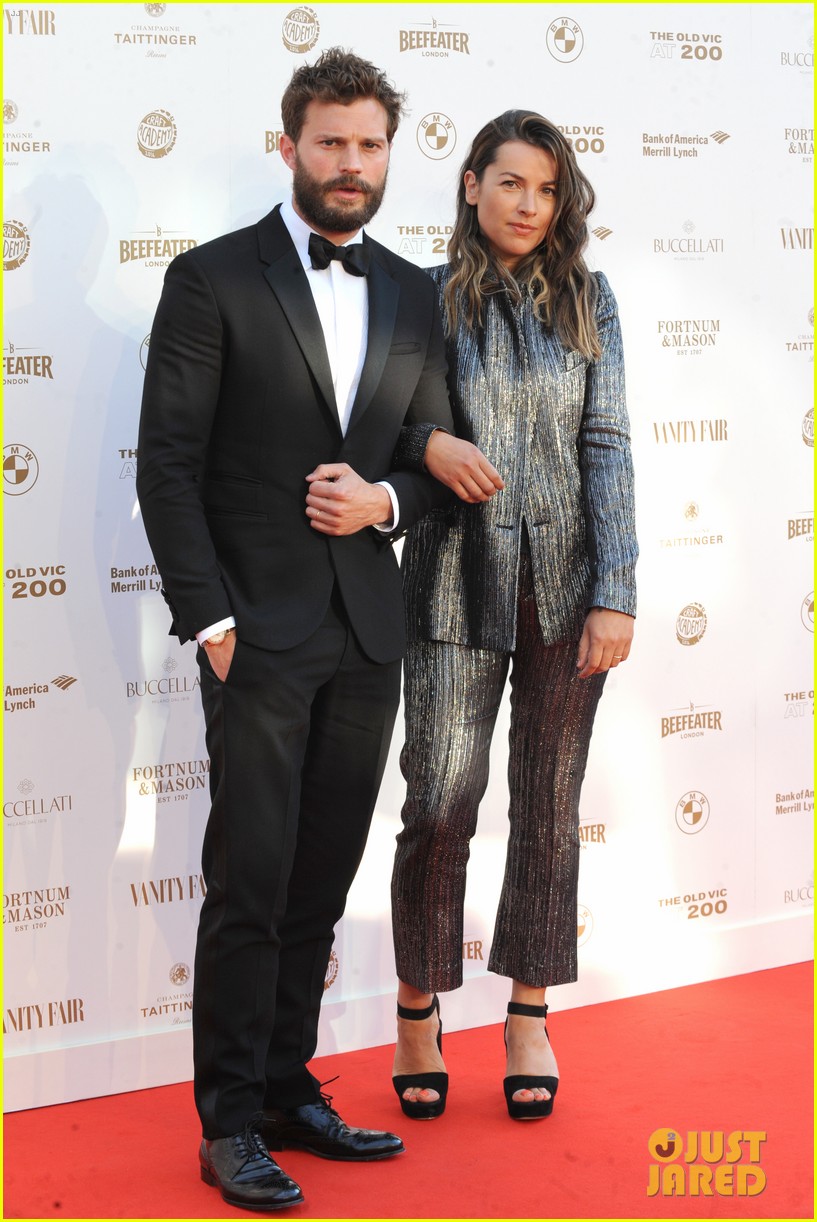Jamie Dornan & Wife Amelia Warner Couple Up at Old Vic Bicentenary Ball ...