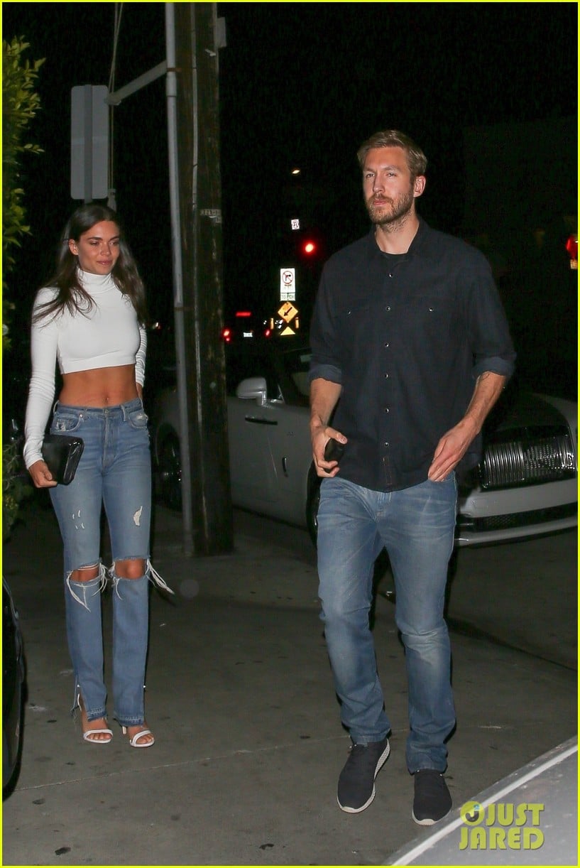 Calvin Harris & Girlfriend Aarika Wolf Step Out for Date Night in Santa ...