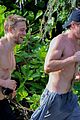 Charlie Hunnam & Garrett Hedlund Go Shirtless for Their Run!: Photo ...