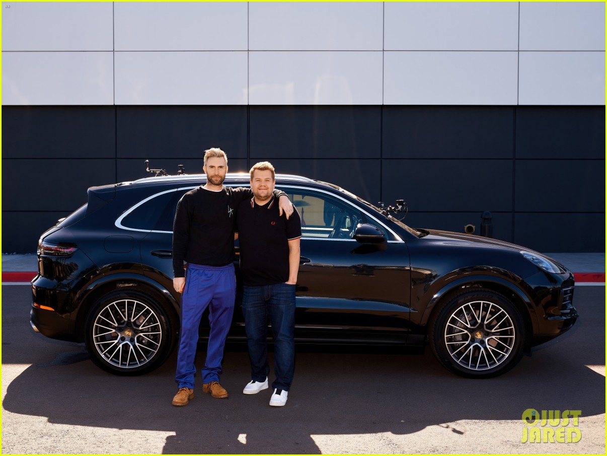 Adam Levine & James Corden Get Pulled Over by Police During 'Carpool ...