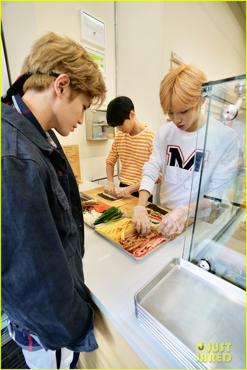 NCT 127 Get A Kimbap Cooking Lesson in LA! (Exclusive): Photo 4075971 ...