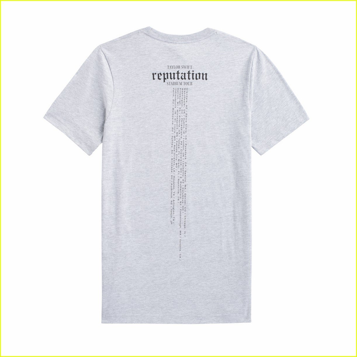 Taylor Swift Debuts 'reputation Tour' Merchandise, Available Now ...