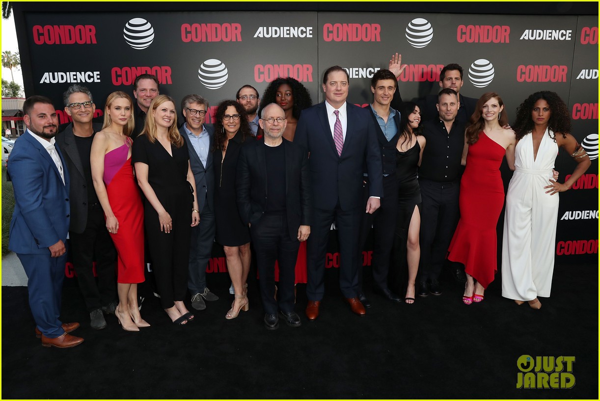 Max Irons & Brendan Fraser Hit the Red Carpet for 'Condor' Premiere ...