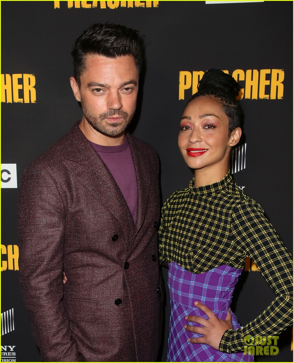 Ruth Negga & Dominic Cooper Reunite at 'Preacher' Premiere After ...