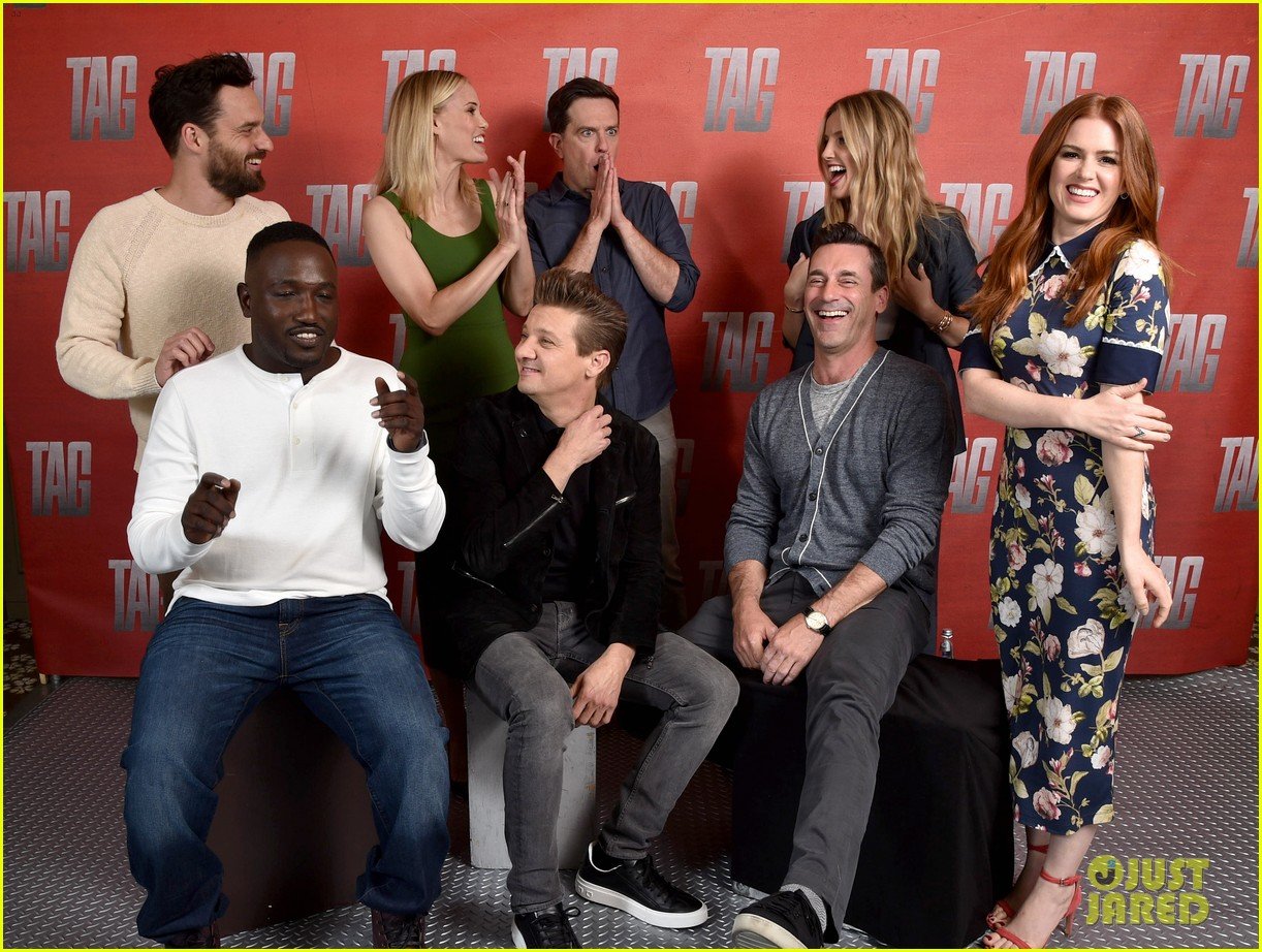 Isla Fisher, Jon Hamm, & Cast Mates Promote New Movie 'Tag'!: Photo ...