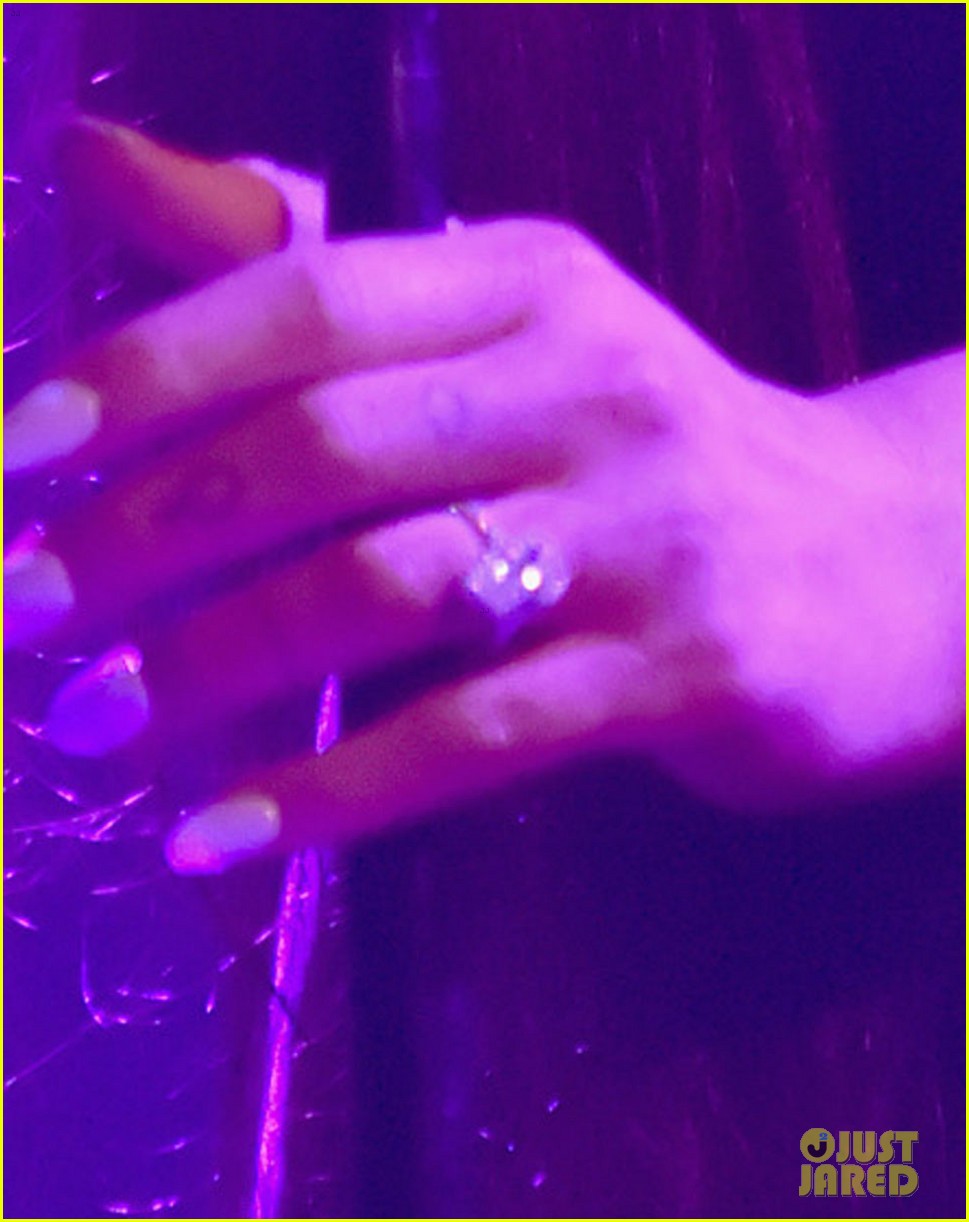 Ariana Grande Shows Off Engagement Ring While Performing at Songwriters ...